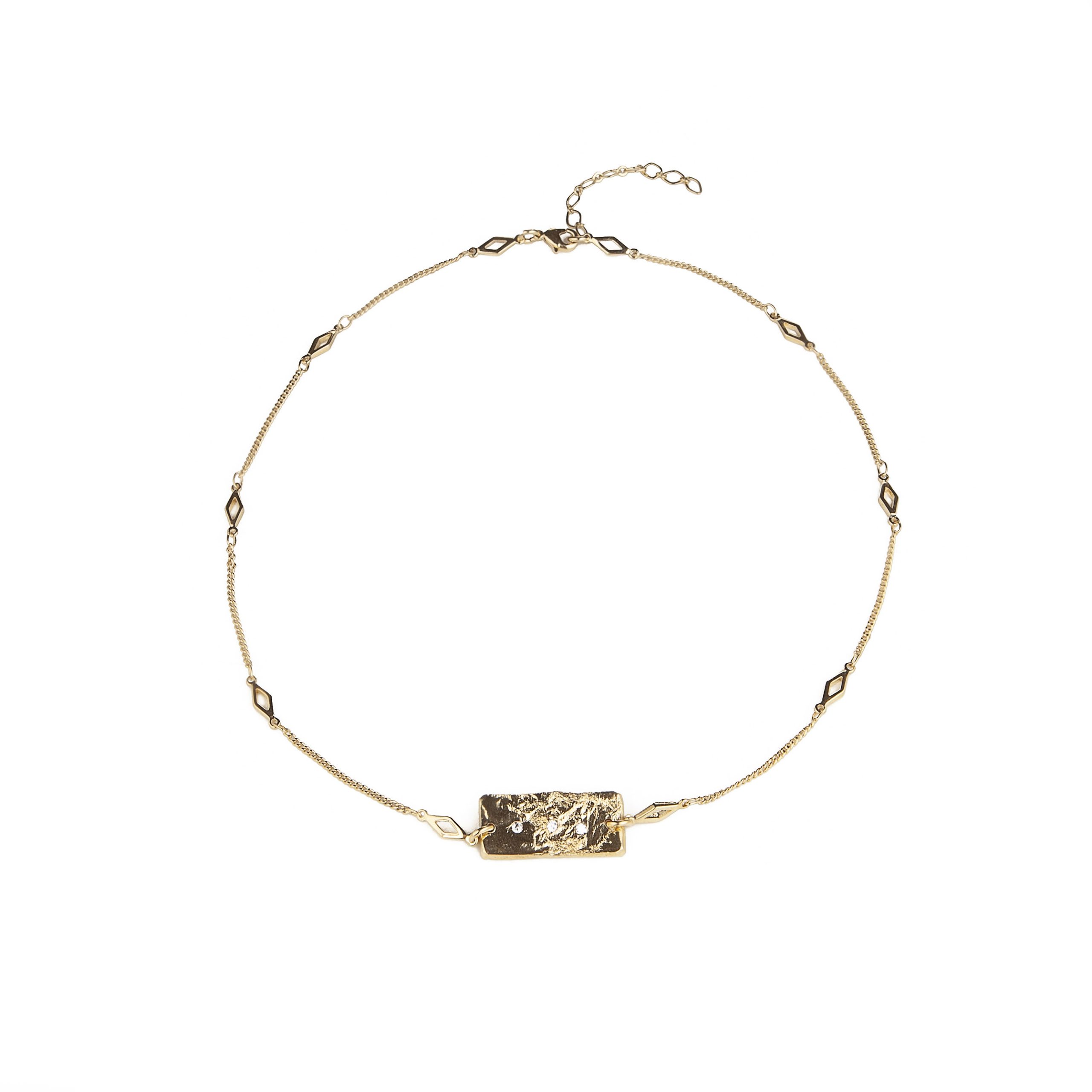 Le Ras de Cou Lunaire doré à l'or 18K - Raquel Welche